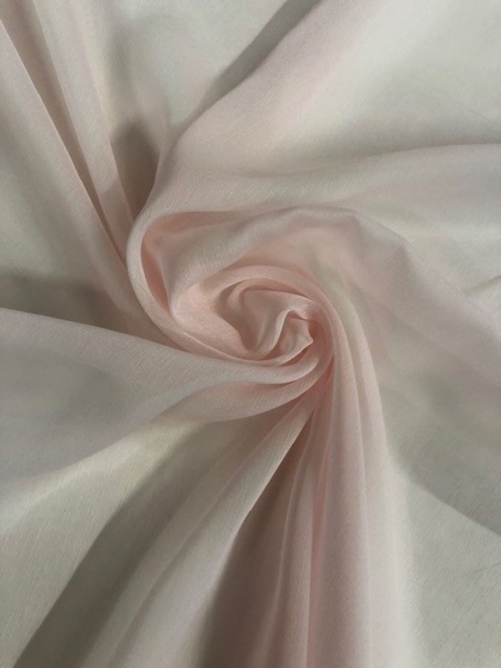 Shell Pink Yoryu Chiffon Fabric