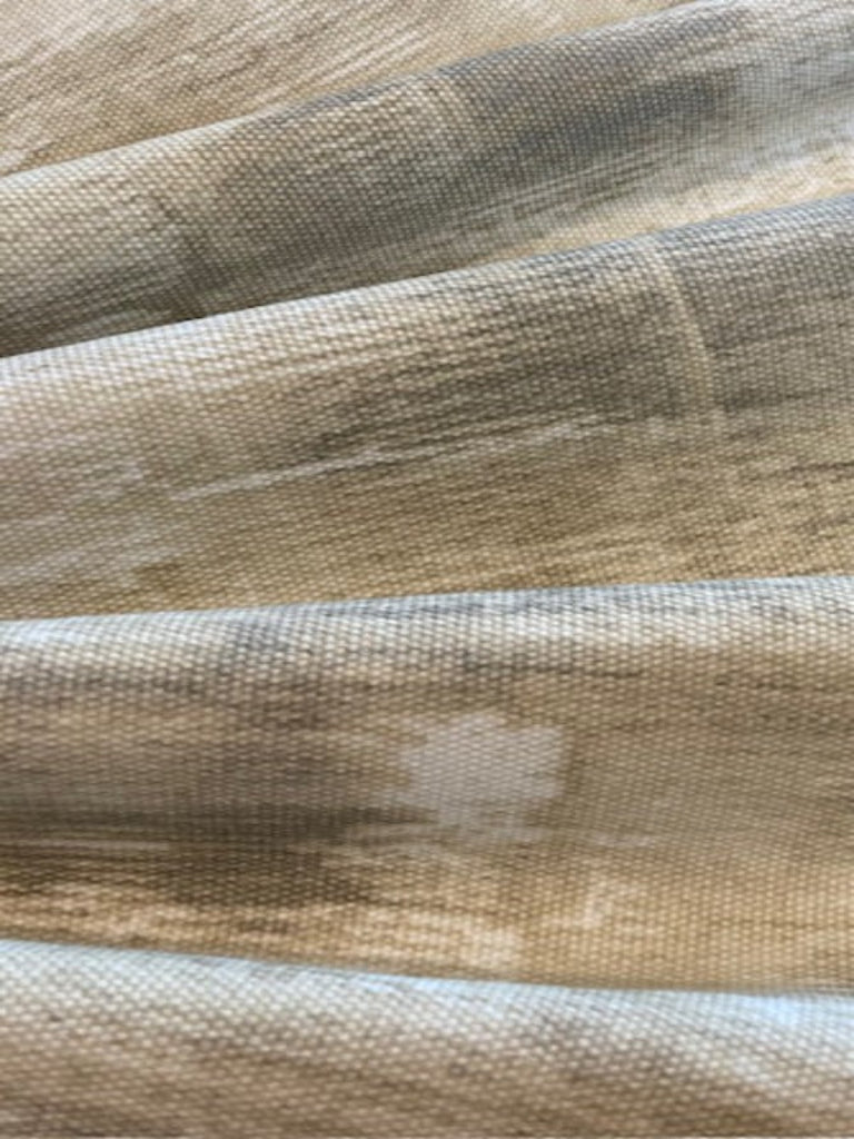 Biscuit Abstract Shaded Furnishing on Cotton Hopsack "Harlequin - Papi