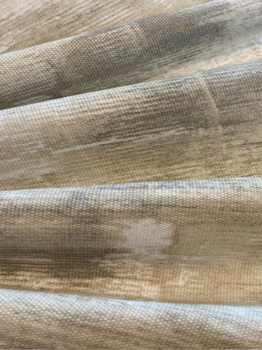 Biscuit Abstract Shaded Furnishing on Cotton Hopsack "Harlequin - Papi